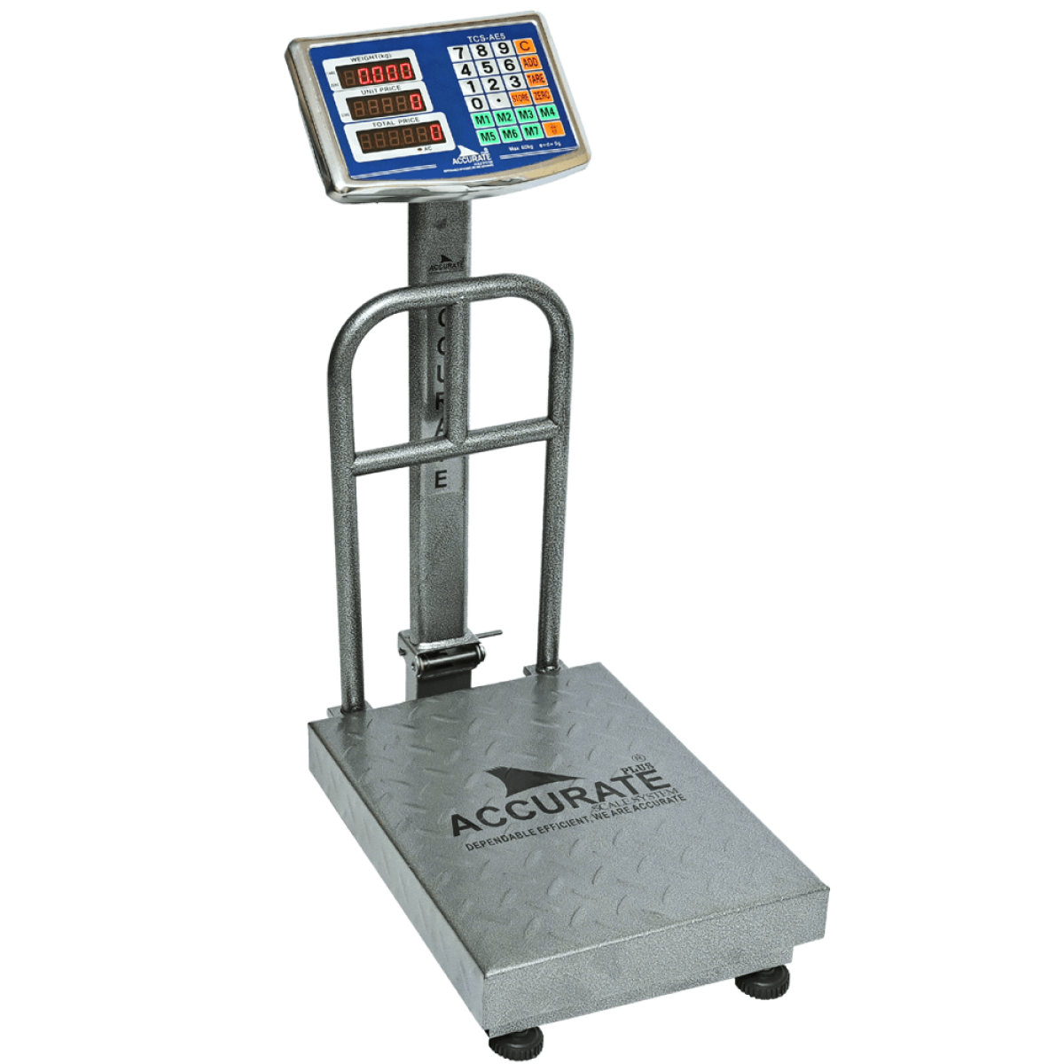 Accurate digital scale store