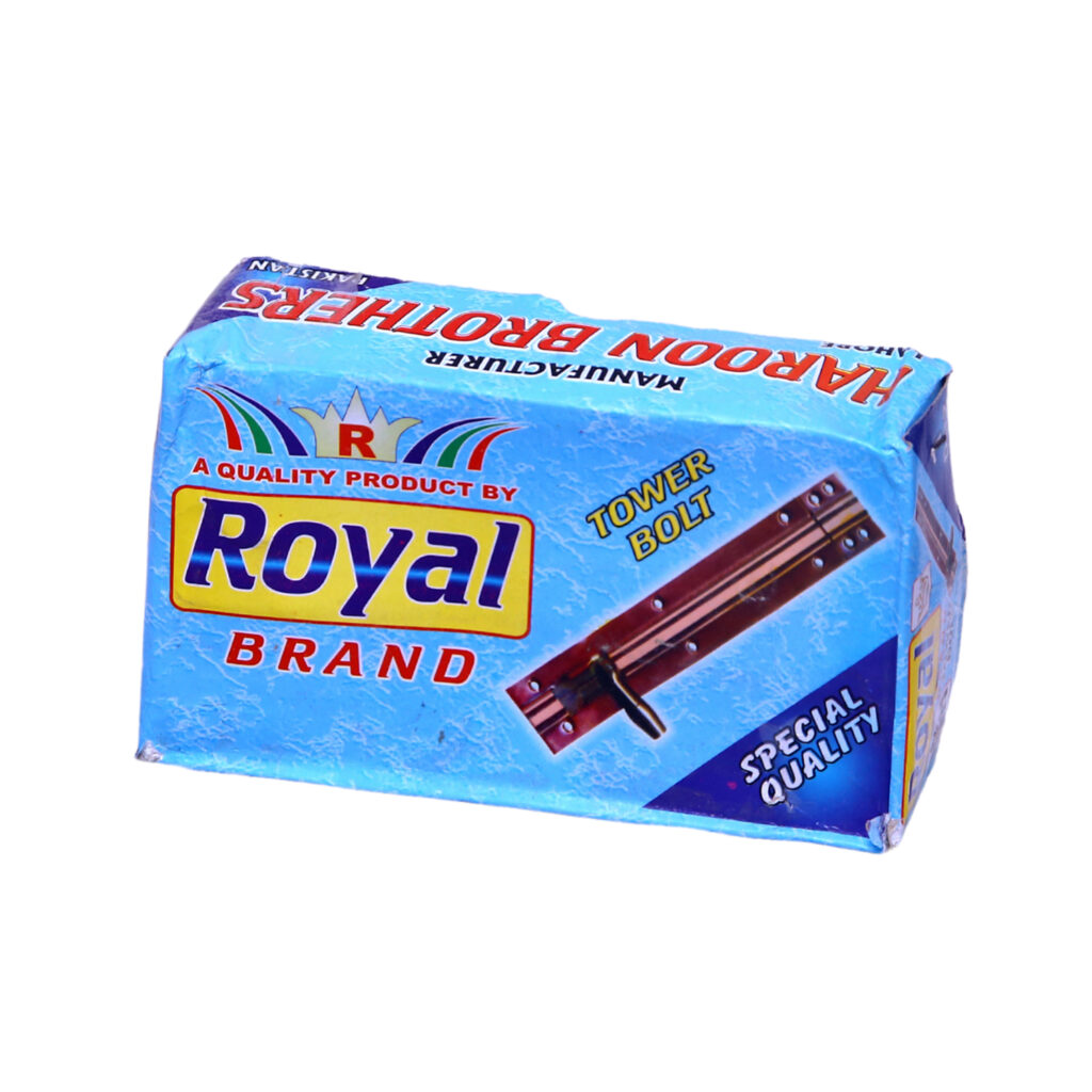 Tower Bolts Royal Brand Door Locks 6 inch - Accurate Store
