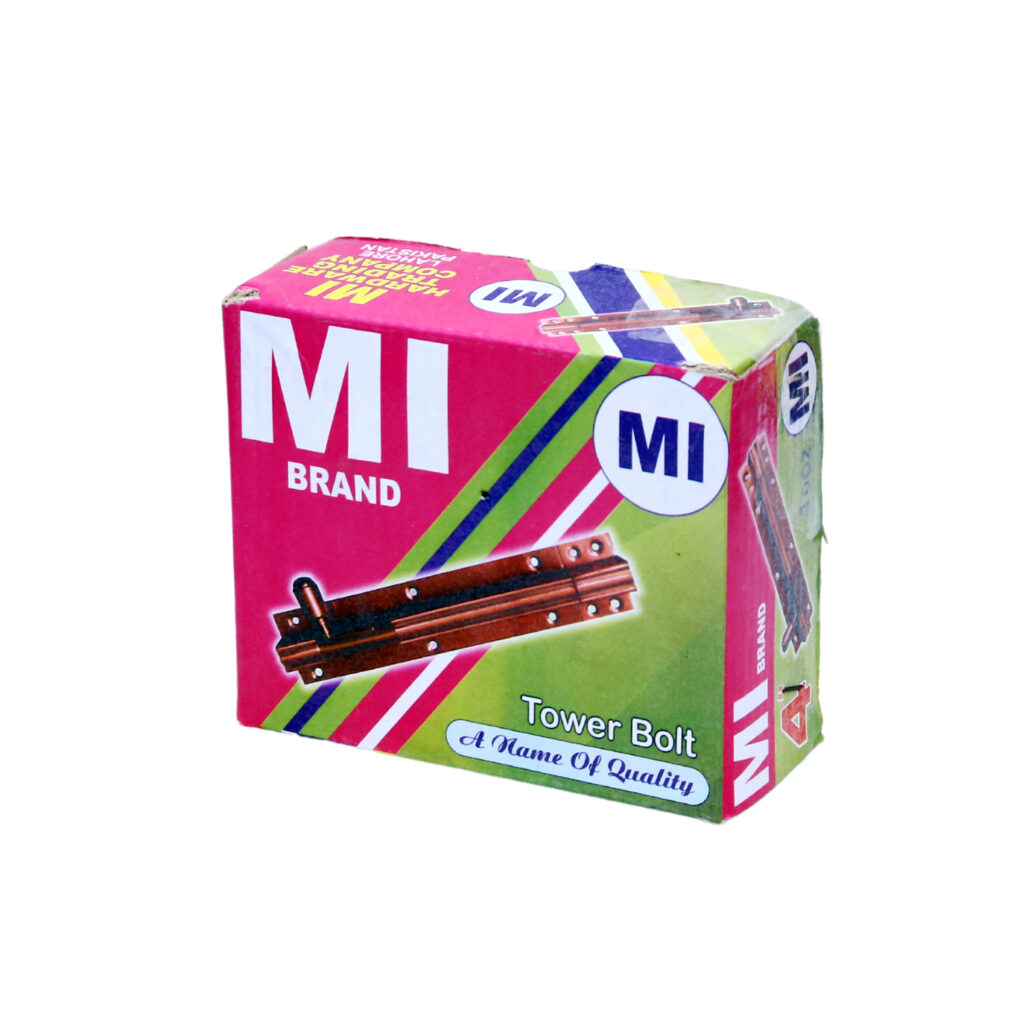 Tower Bolts M.I Brand Door Locks 4 inch - Accurate Store