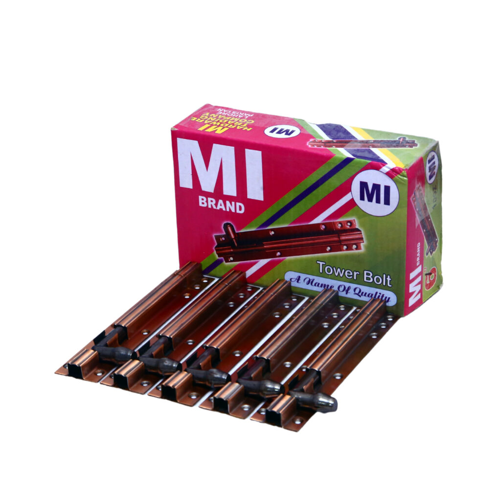 Tower Bolts M.I Brand Door Locks 6 inch - Accurate Store